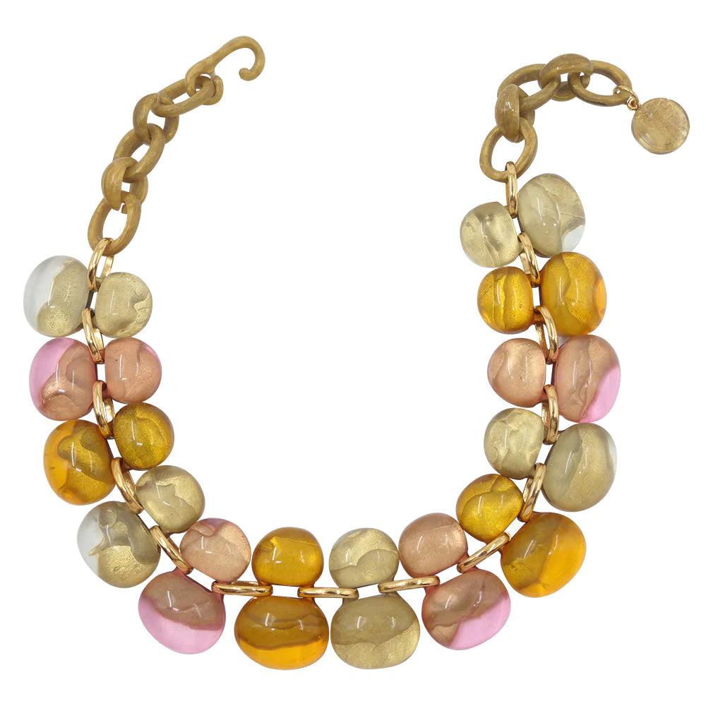 DOMINIQUE DENAIVE Collier ras de cou ANDREA