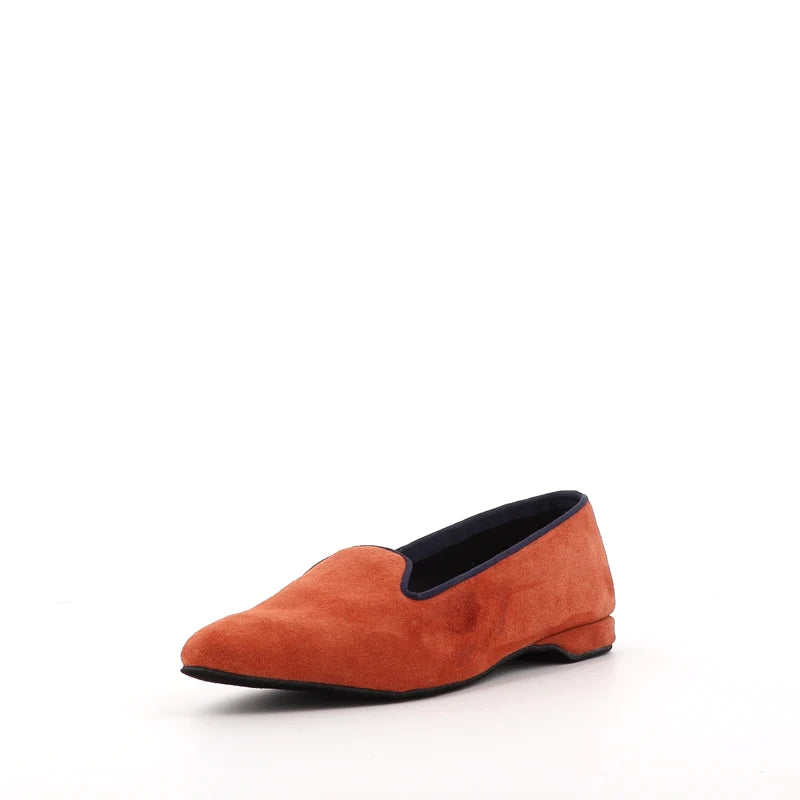 VOLUBILIS Chausson Volubilis femme Slippers PIA cuir fauve